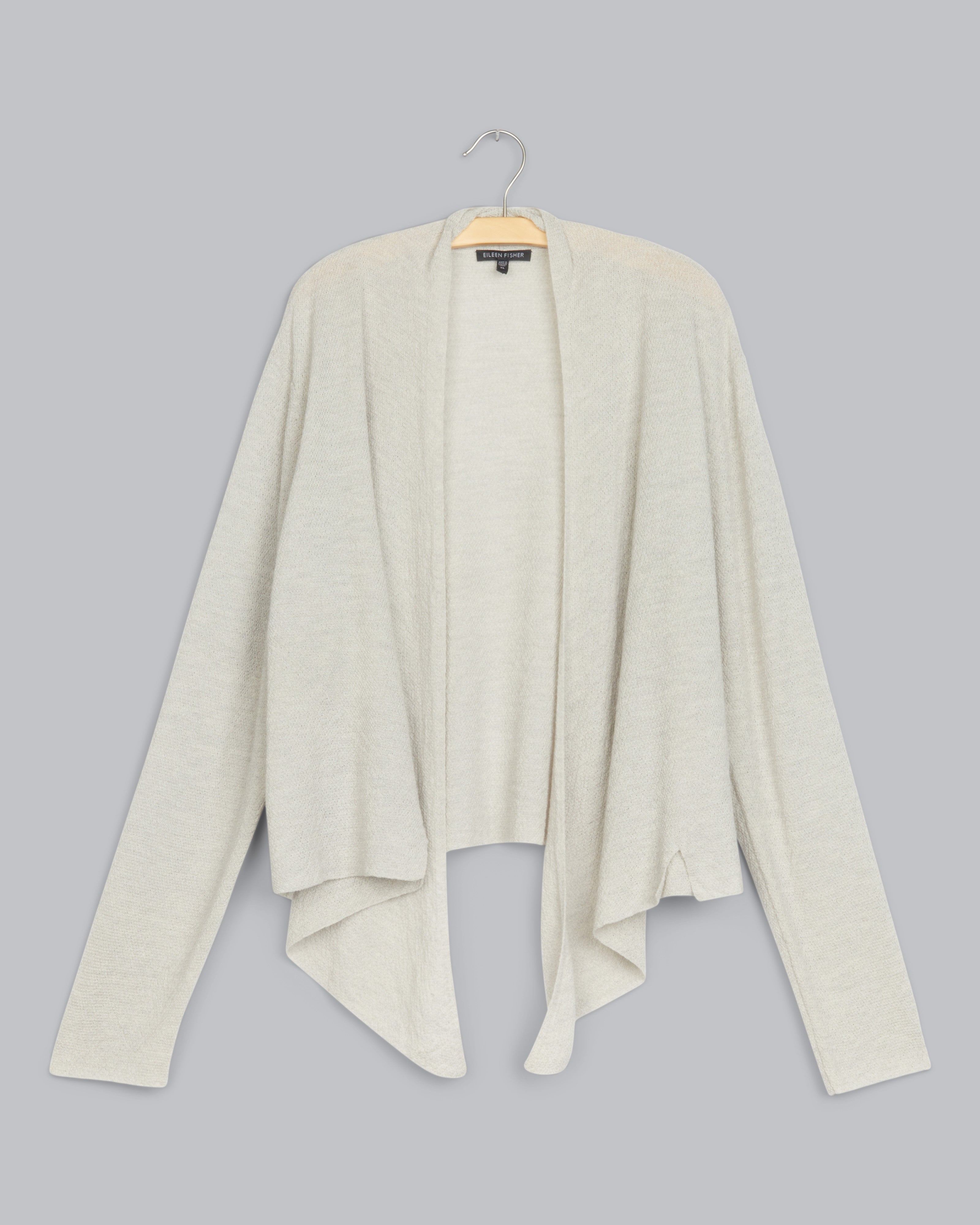Washable Wool Fine Crepe Cardigan – Eileen Fisher Renew