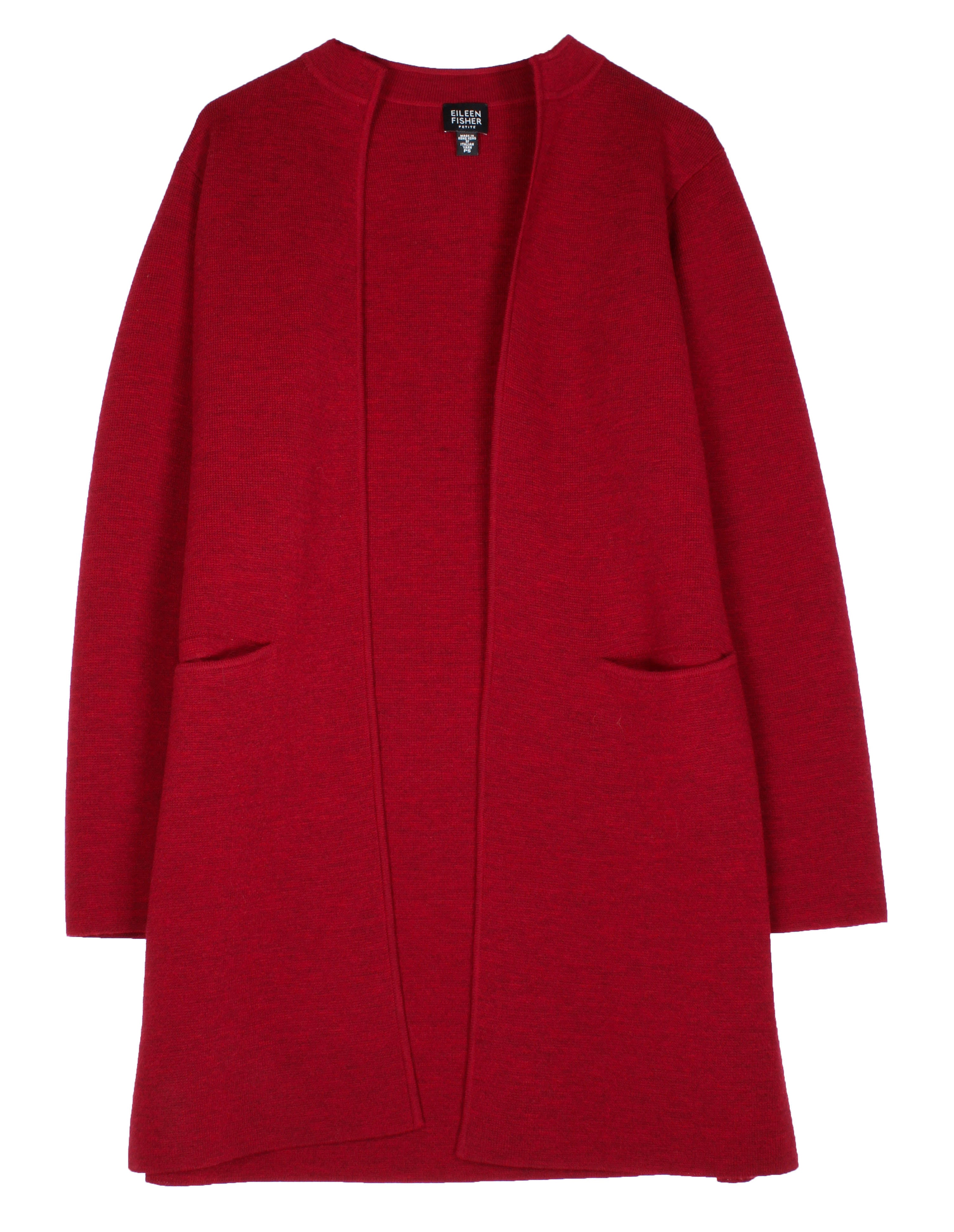 Washable Wool Interlock Cardigan – Eileen Fisher Renew