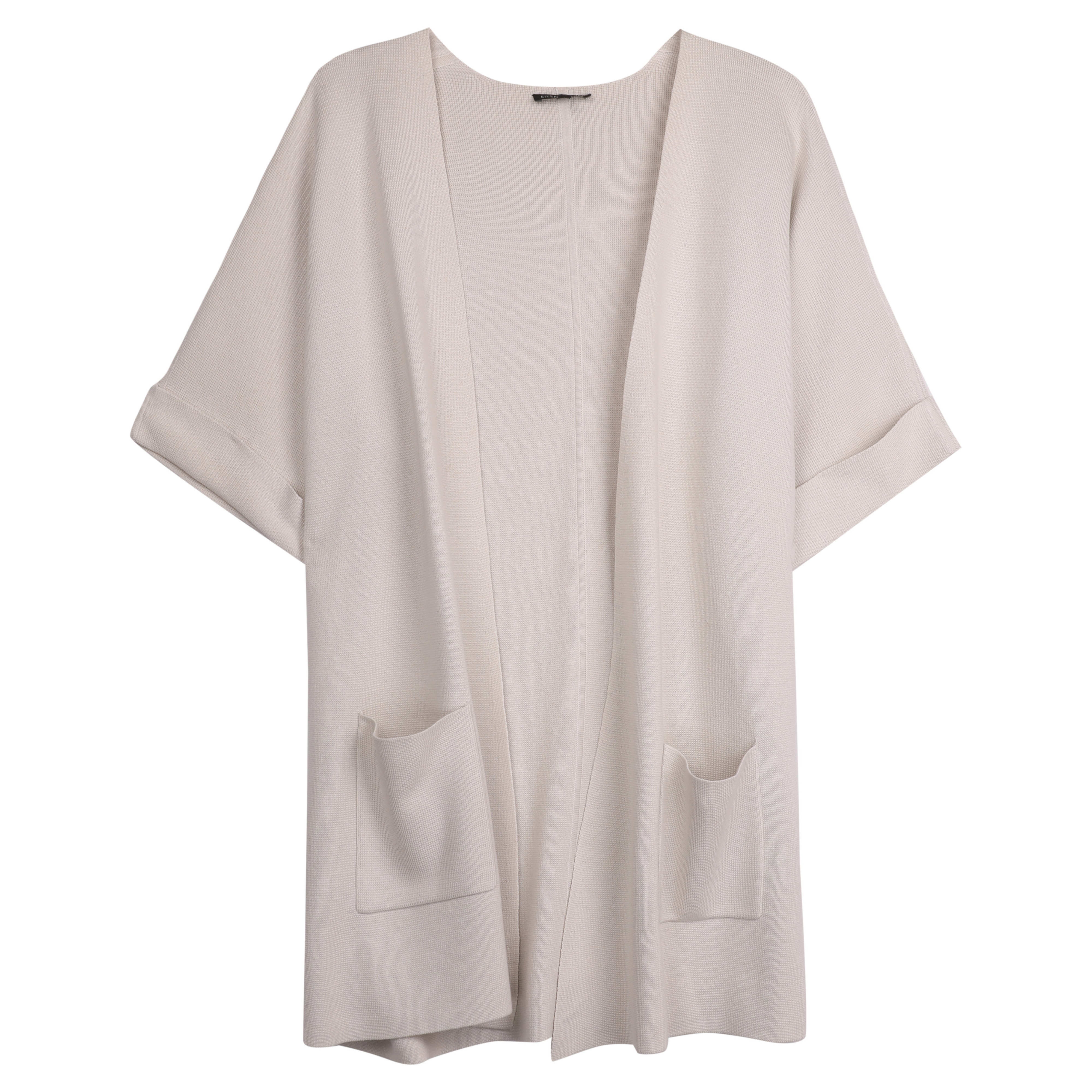 Silk Cotton Interlock Cardigan – Eileen Fisher Renew
