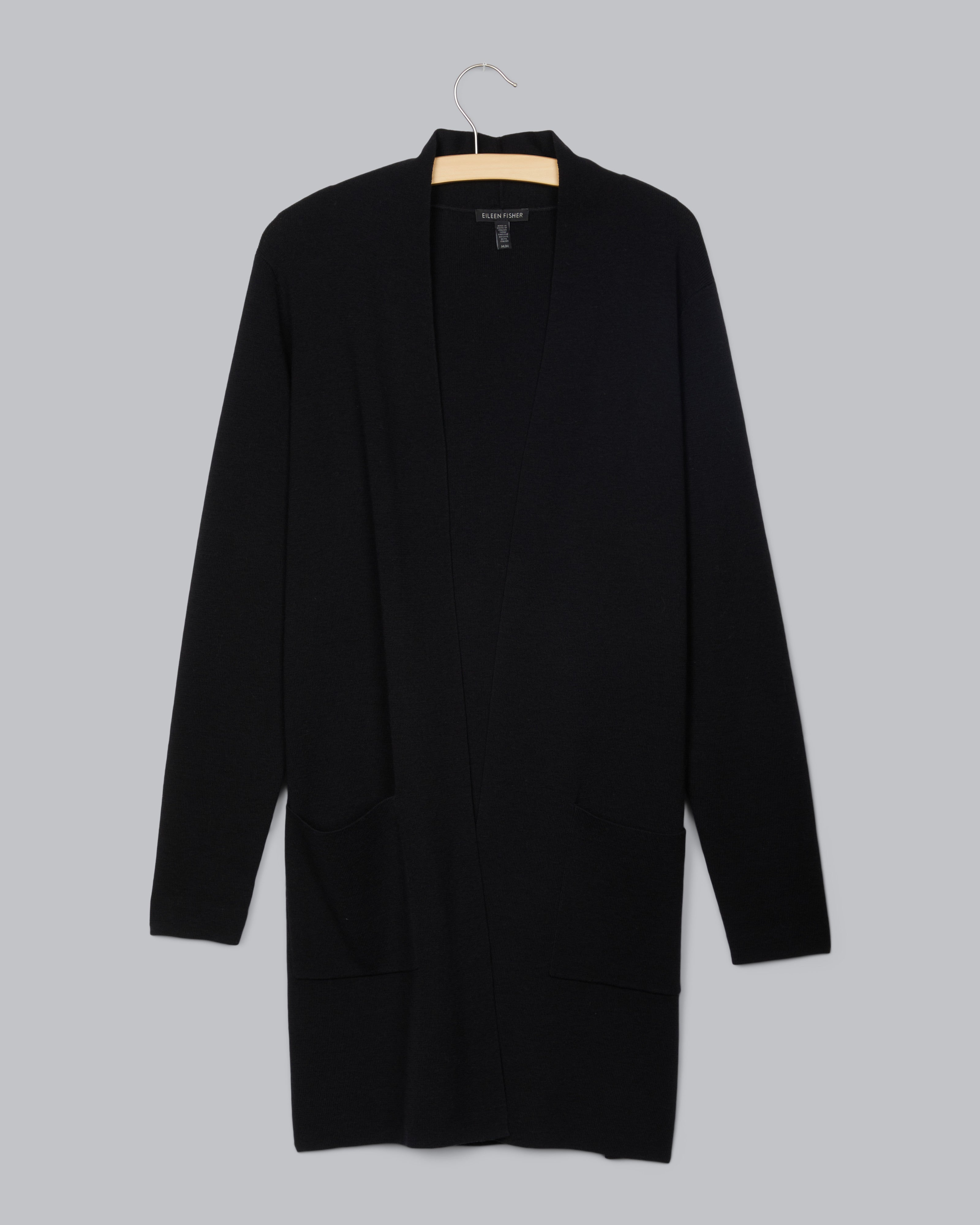 Washable Wool Crepe Cardigan – Eileen Fisher Renew
