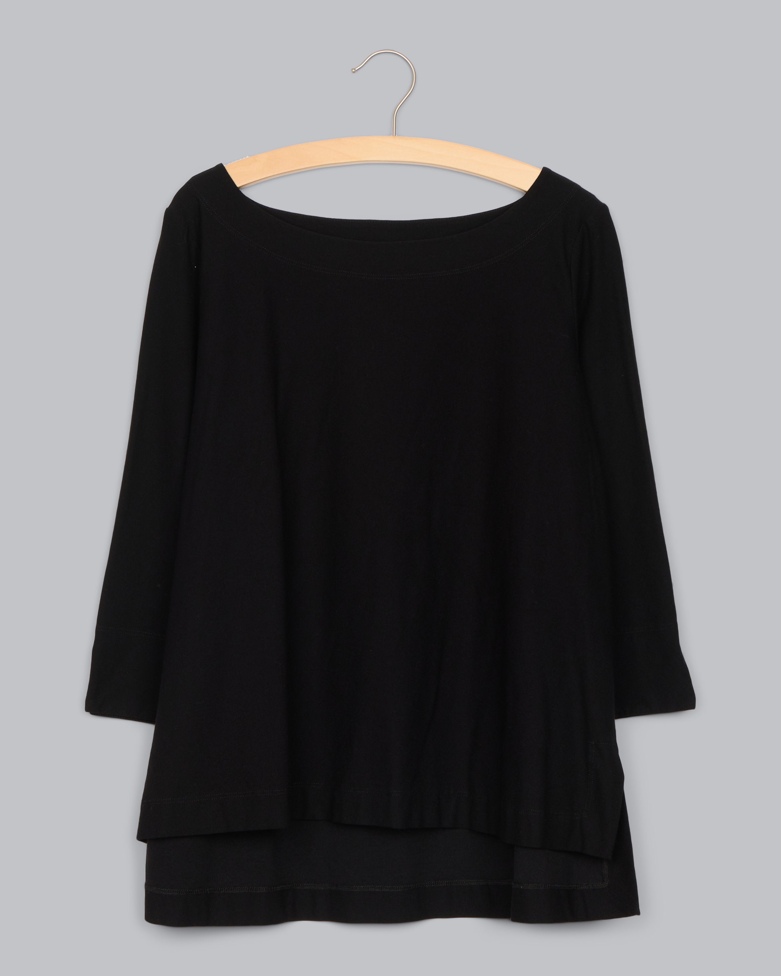 Lightweight Washable Stretch Crepe Tee – Eileen Fisher Renew
