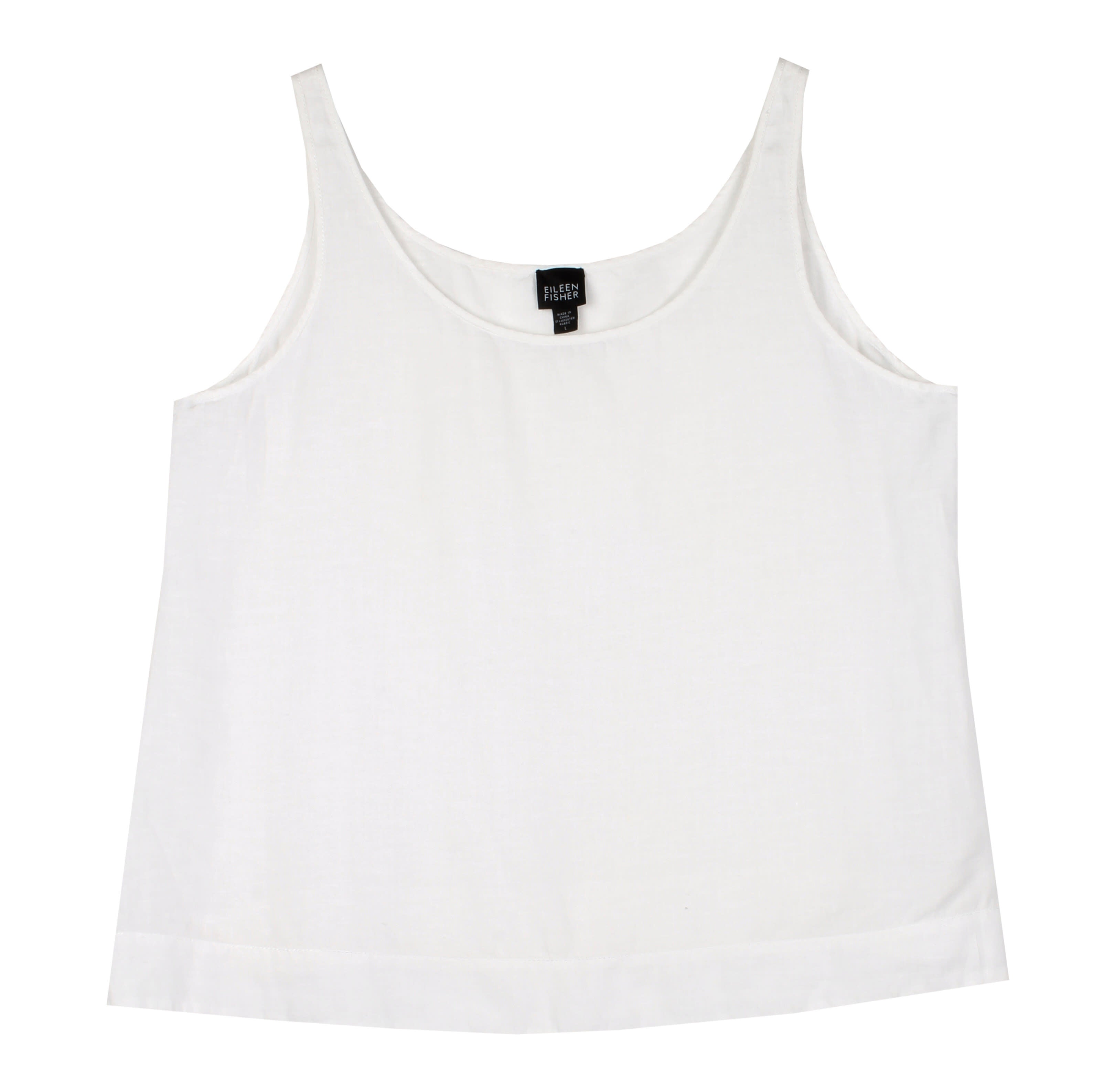 Handkerchief Linen Tank – Eileen Fisher Renew