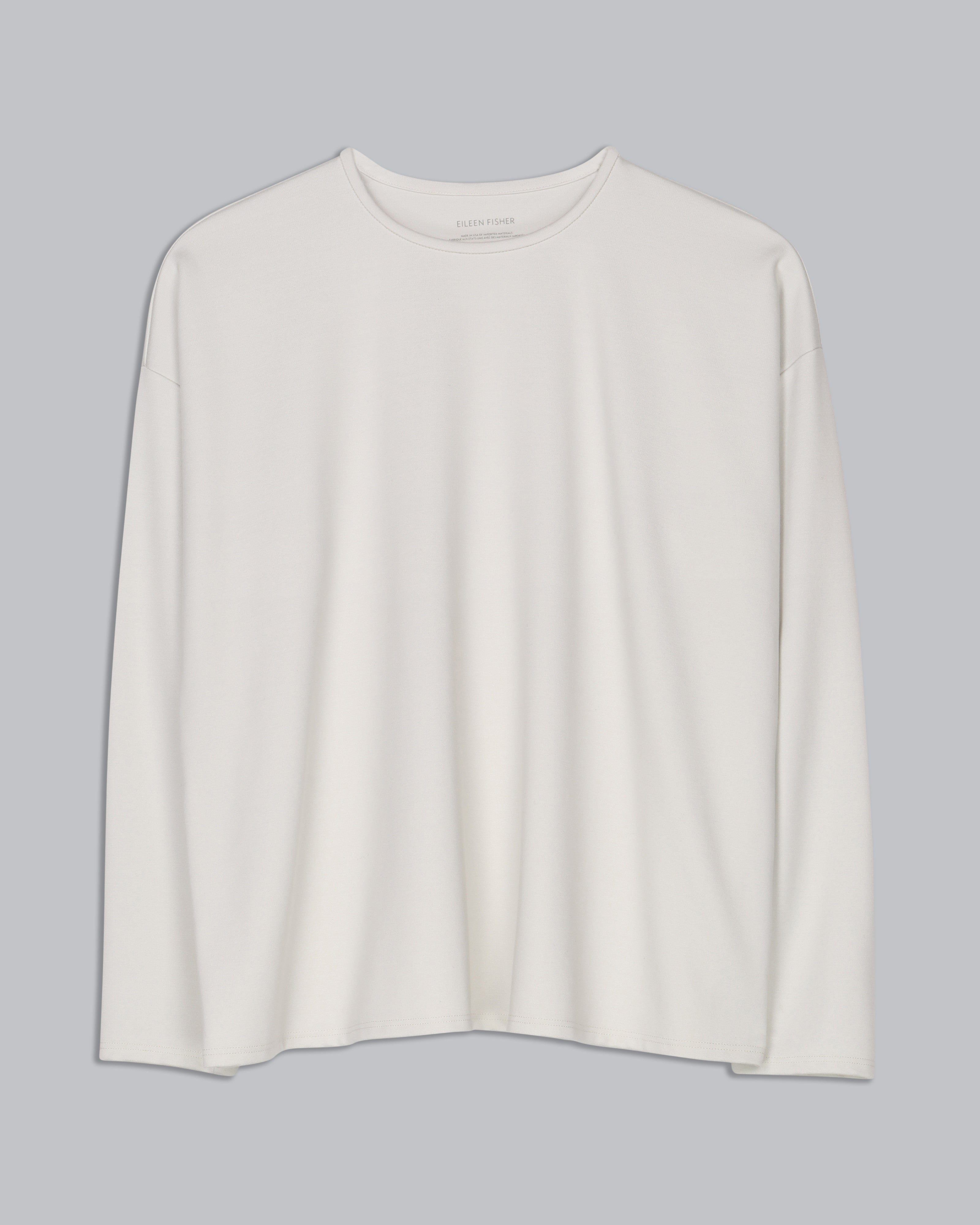 Flex Tencel Ponte Tee – Eileen Fisher Renew