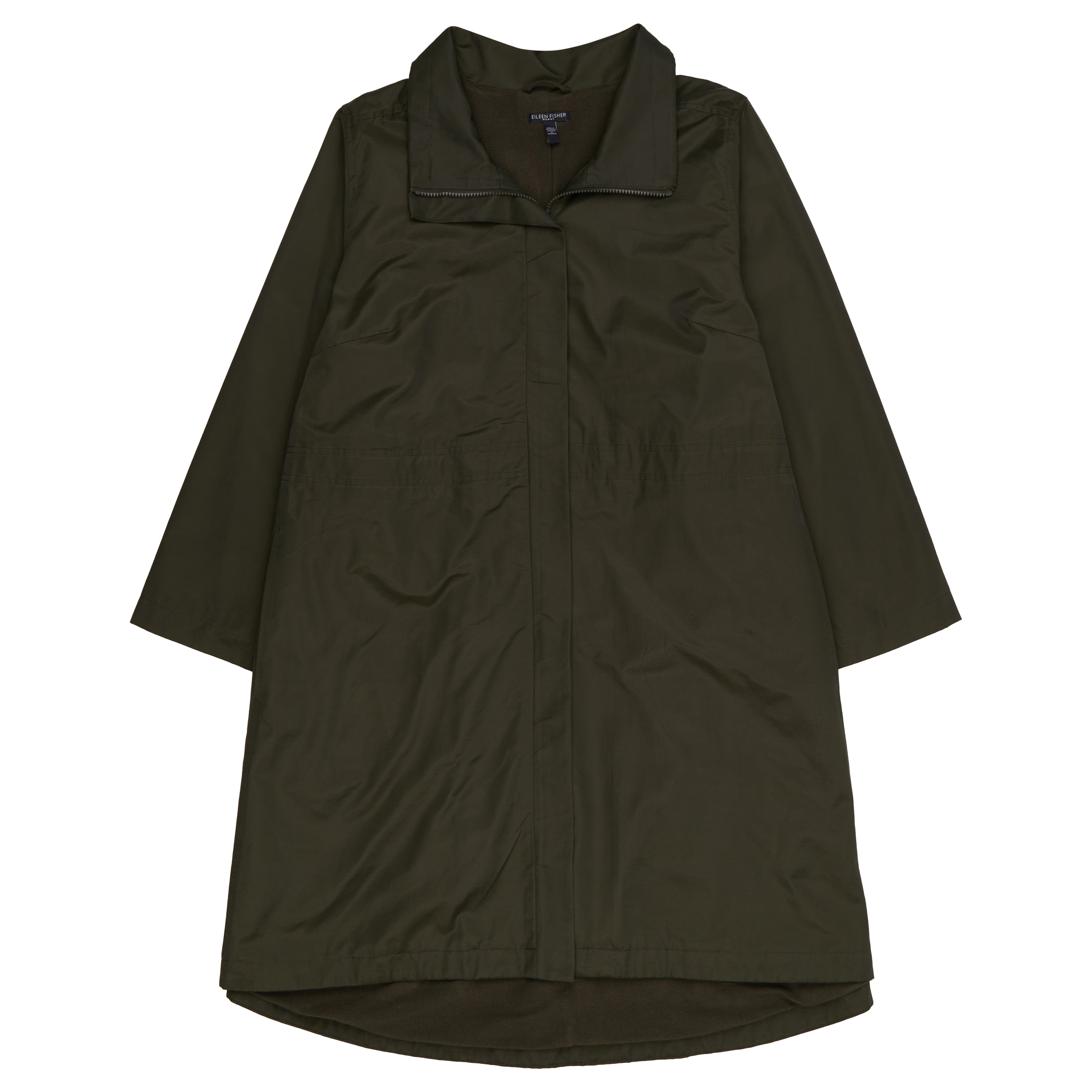 Organic Cotton Nylon Outerwear Coat – Eileen Fisher Renew
