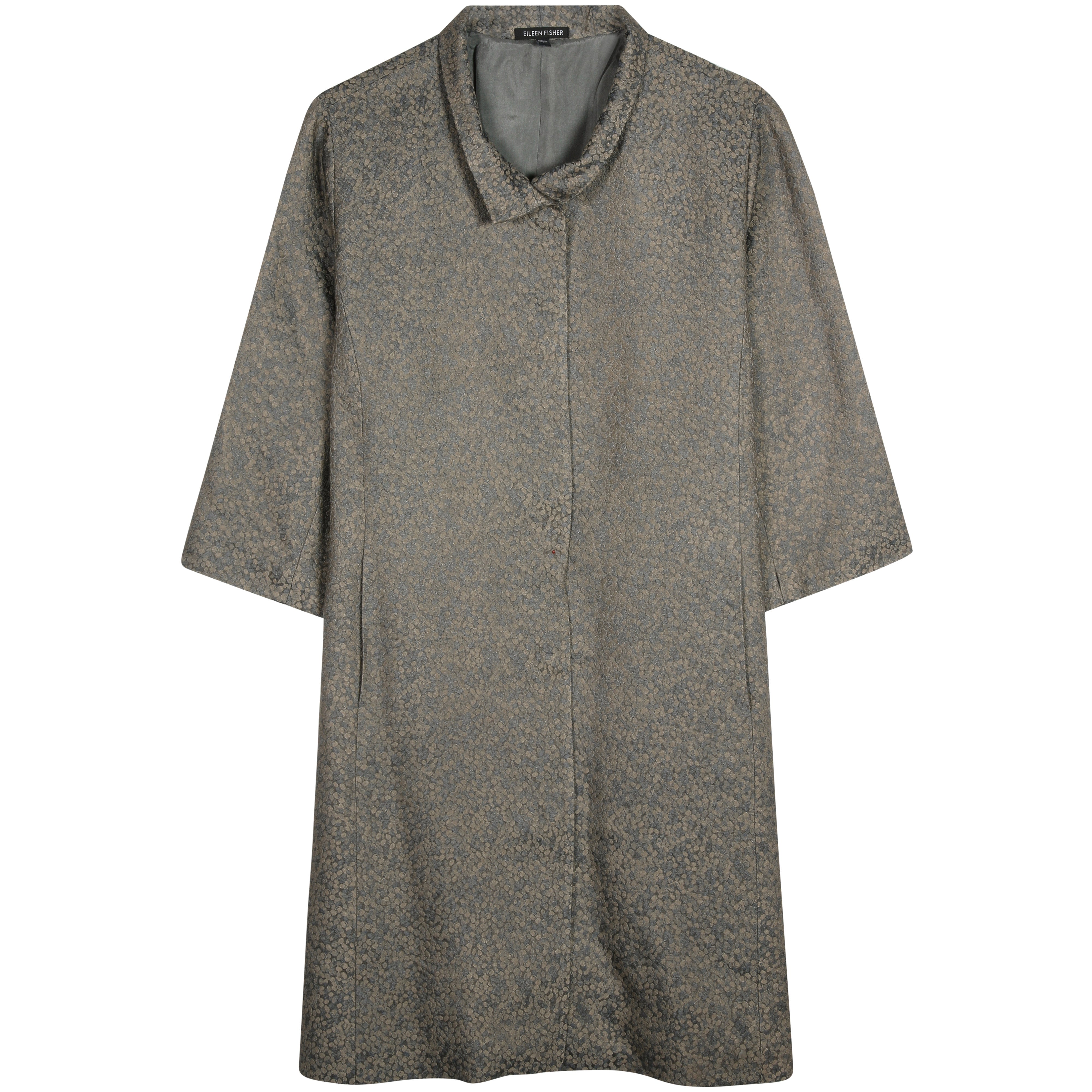 Pebble Silk Coat – Eileen Fisher Renew