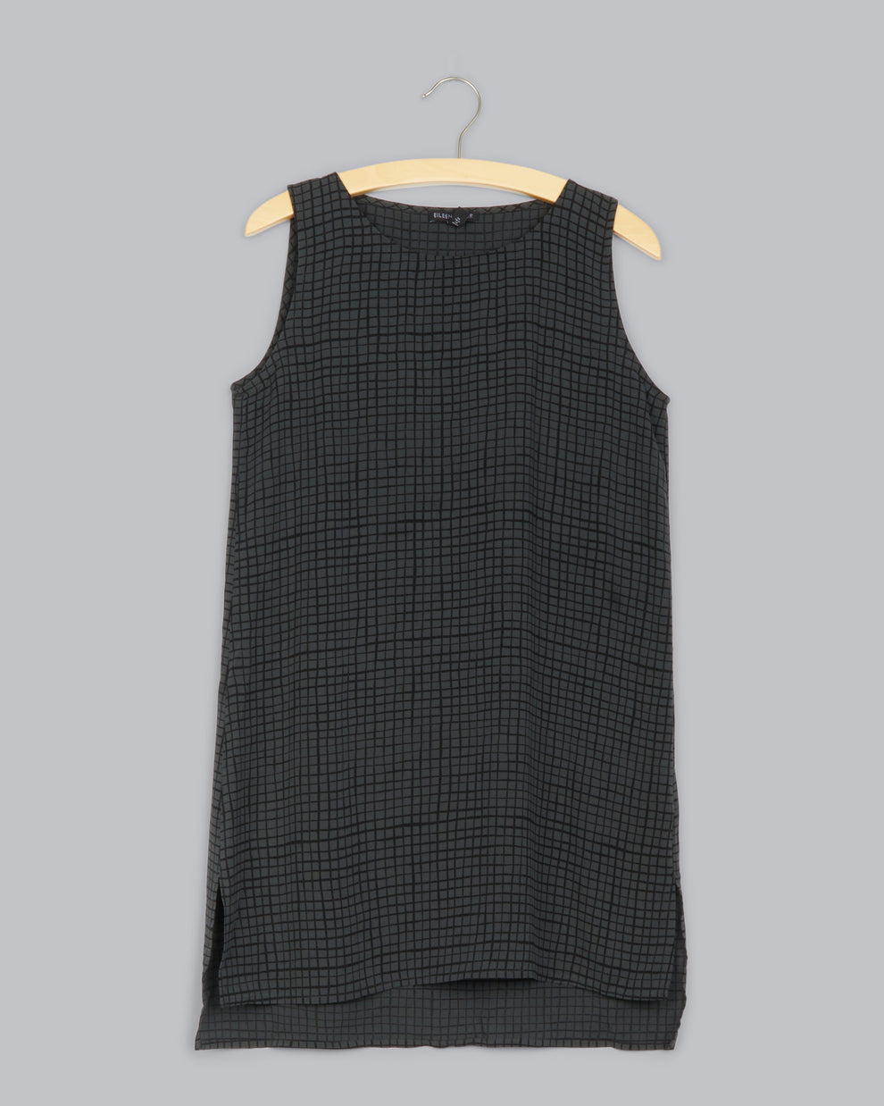 Grid Printed Silk Crepe Tank – Eileen Fisher Renew