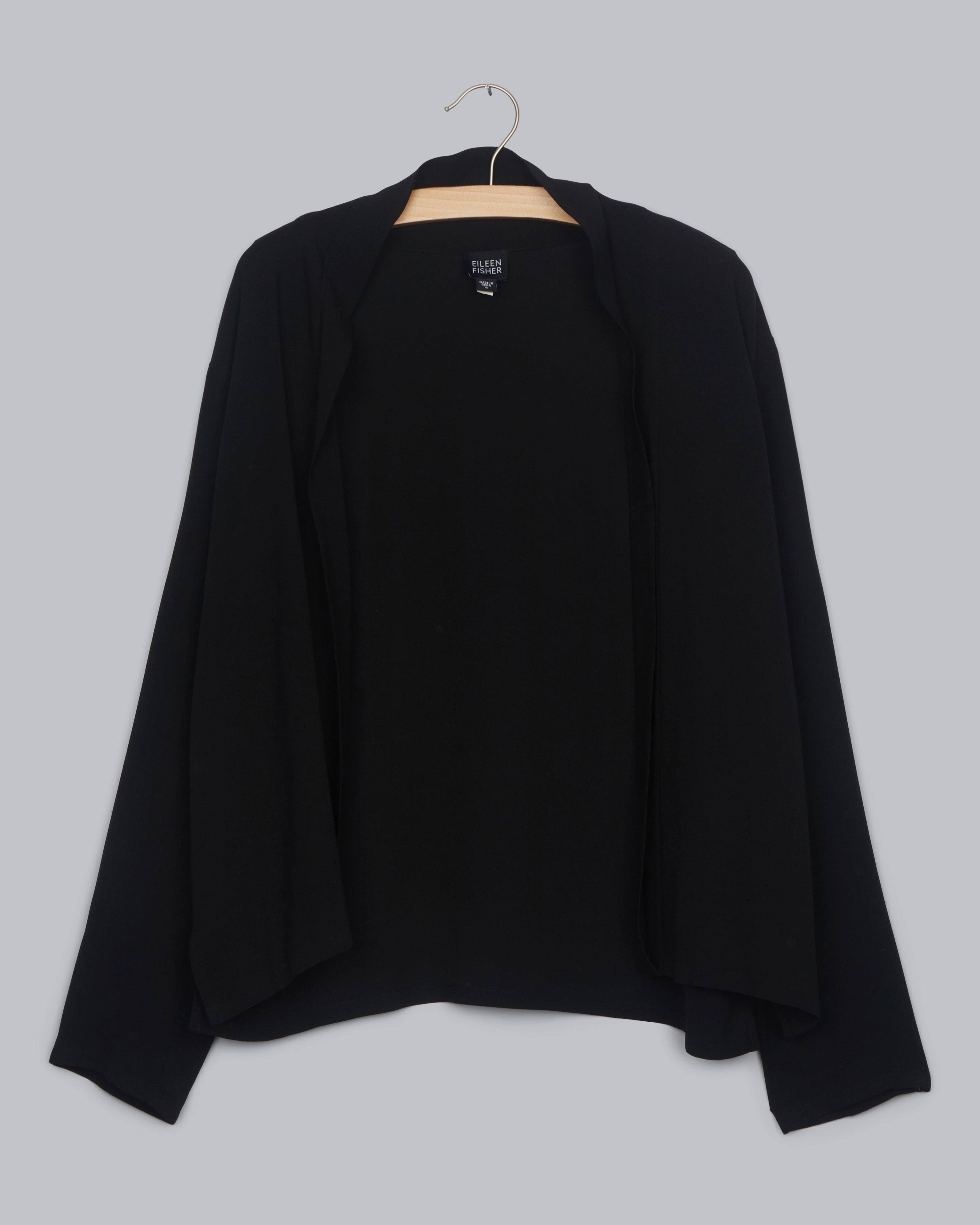 Silk Georgette Crepe Jacket – Eileen Fisher Renew
